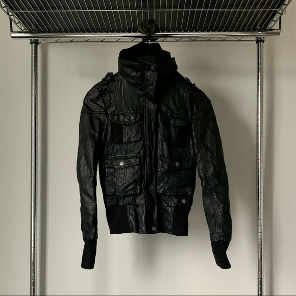 Bernardo | Jackets & Coats | Collection By Bernardo Faux Leather Jacket ...